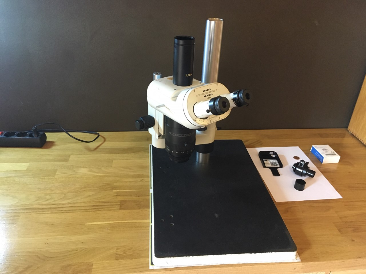 Wild M420 Apozoom – Microscopistas