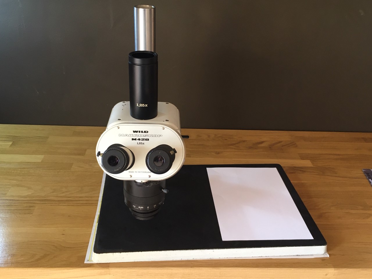 Wild M420 Apozoom – Microscopistas