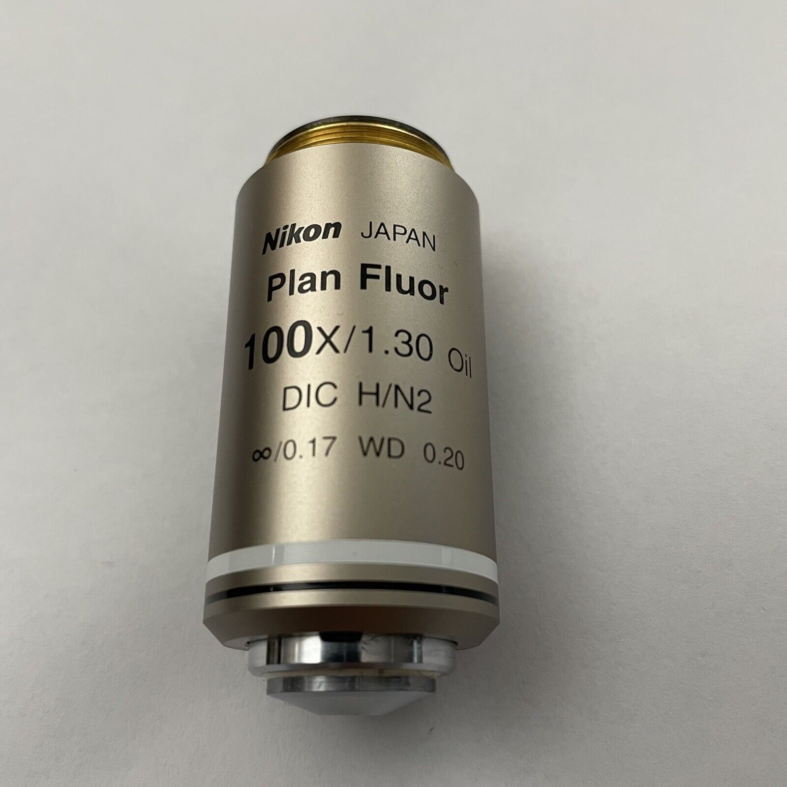 Objetivo Nikon Japan 100x Plan Fluor – Microscopistas